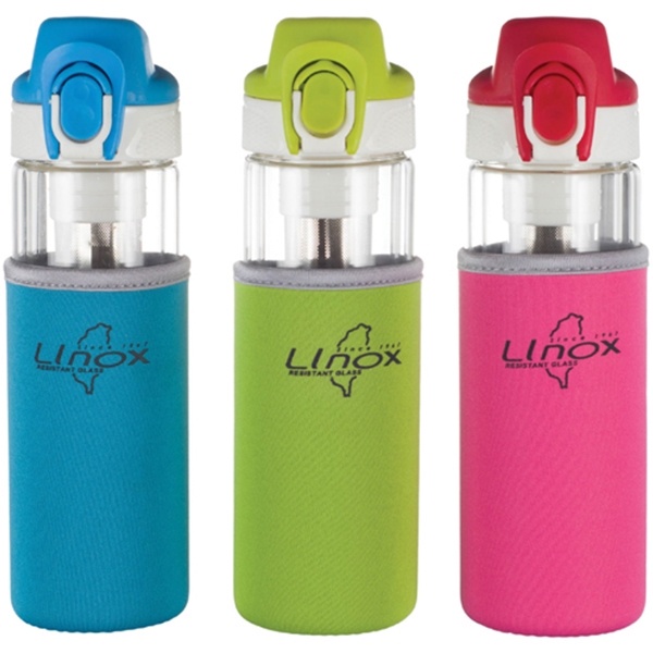 [Buy 1 Free 1] Linox 300ml Double Glass Bottle | Shopee Malaysia