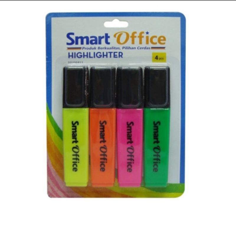STABILO Highlighter Contents 4 Smart Office Highlighters | Shopee Malaysia