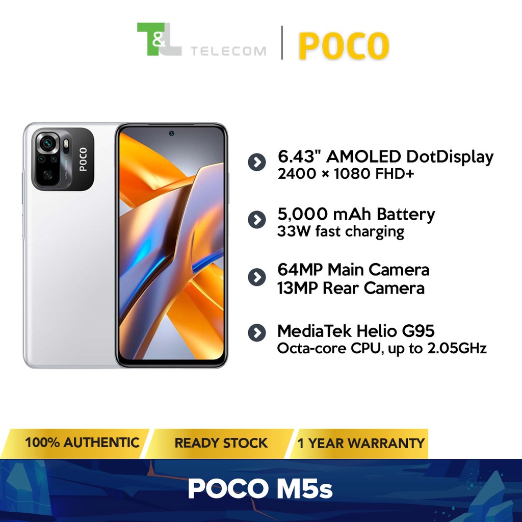 Poco M5s Price in Malaysia & Specs - RM679 | TechNave