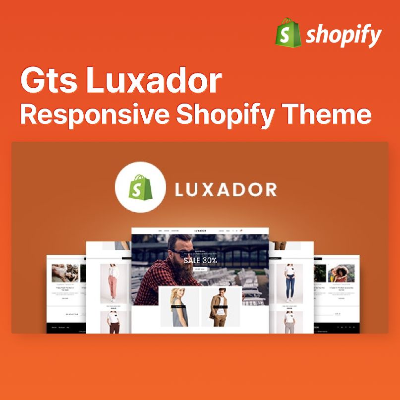 Gts Luxador - Responsive Shopify Theme (Themeforest.net Best Seller ...