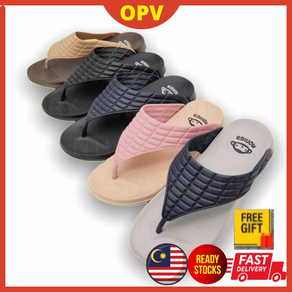 OP Vintage SAPOTLOKAL READY STOCK MONIGA Sandal / Sandal Wanita / Lady ...