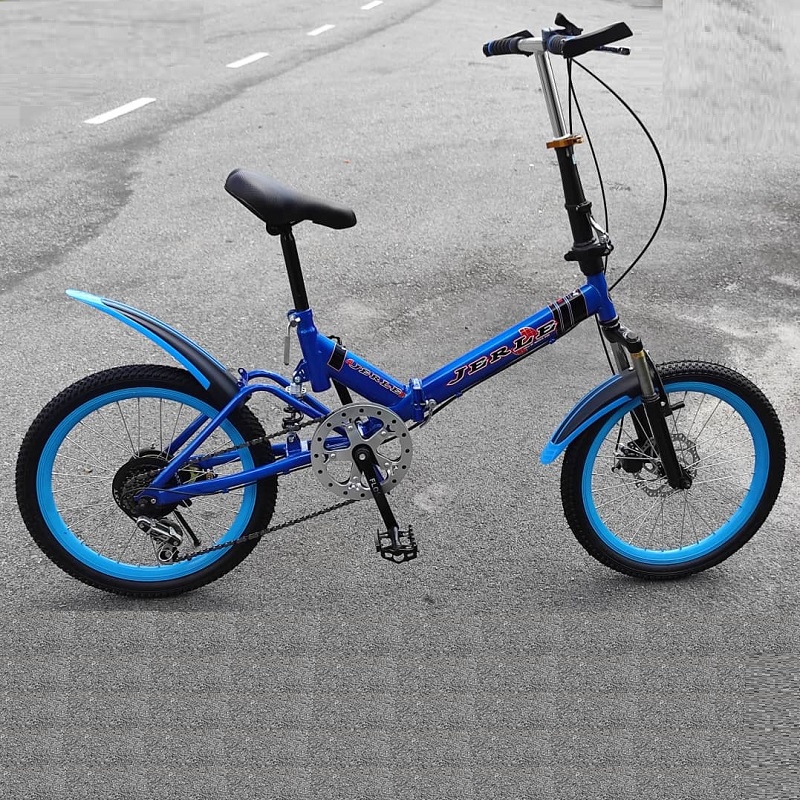 Folding Bike 20 Inch Bike Cycling Mountain Foldable Bicycle Basikal Off ...