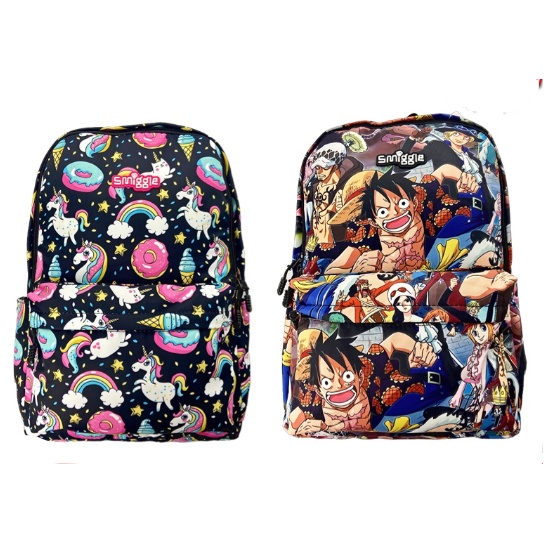 SMIGGLE Backpack ONE PIECE School Bag Unicorn Beg Budak Beg Sekolah Boy ...