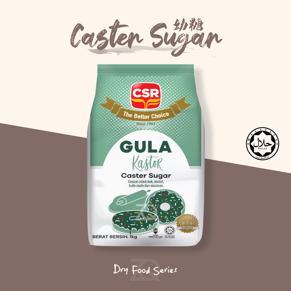 CSR Caster Sugar / Gula Kastor / 幼糖 1kg | Shopee Malaysia