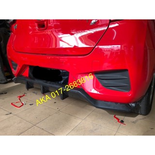 Perodua Myvi 2018 2019 MG3 Rear Diffuser V2 Ready Stock !!! | Shopee ...