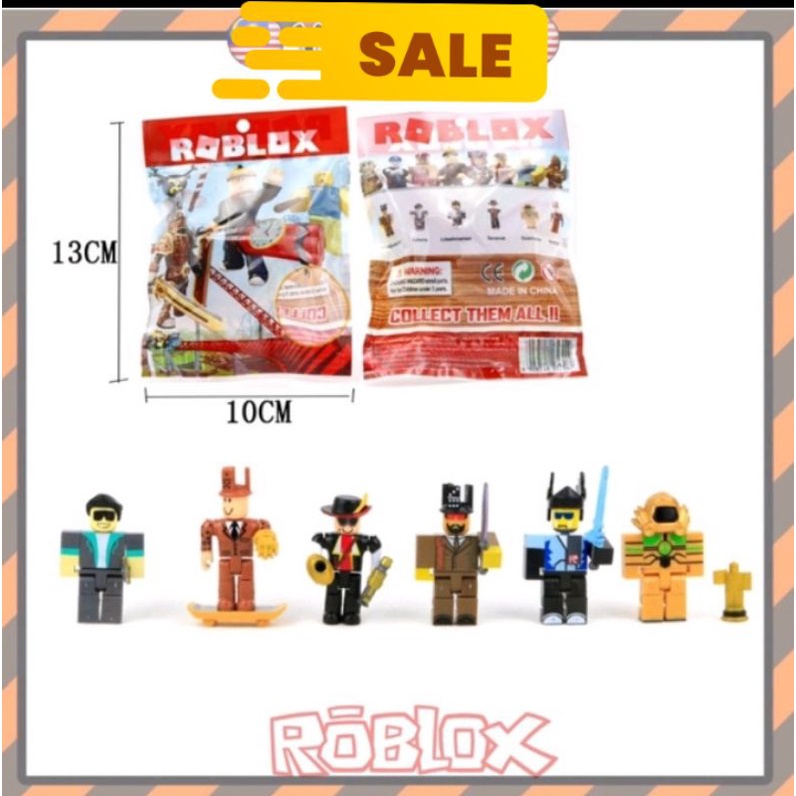 Roblox Toy figure /Cake topper /Action figure/Mainan Roblox /Rainbow ...