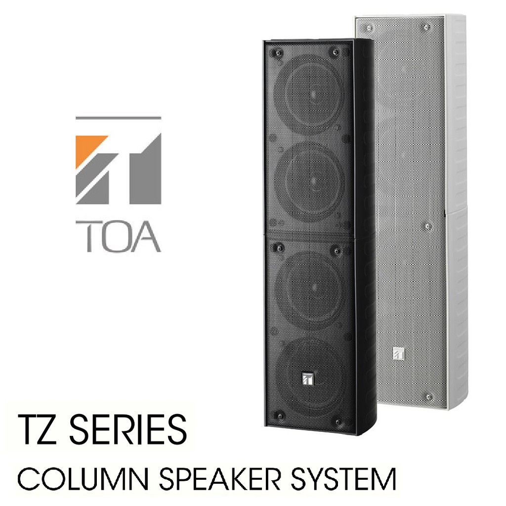 TOA TZ406 Column Speaker 40W (TZ-406) (Black/White) | Shopee Malaysia