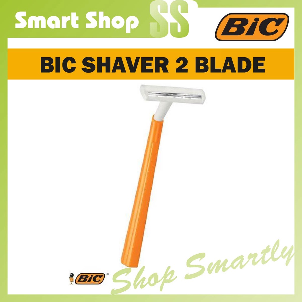BIC Shaver 2 Blade Disposable 1 PCS | Shopee Malaysia