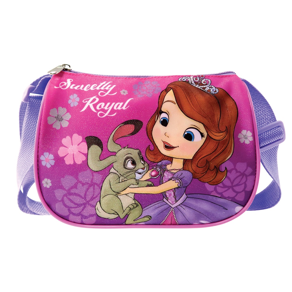 Disney Sofia The First Sweety Royal Sling Bag Shopee Malaysia