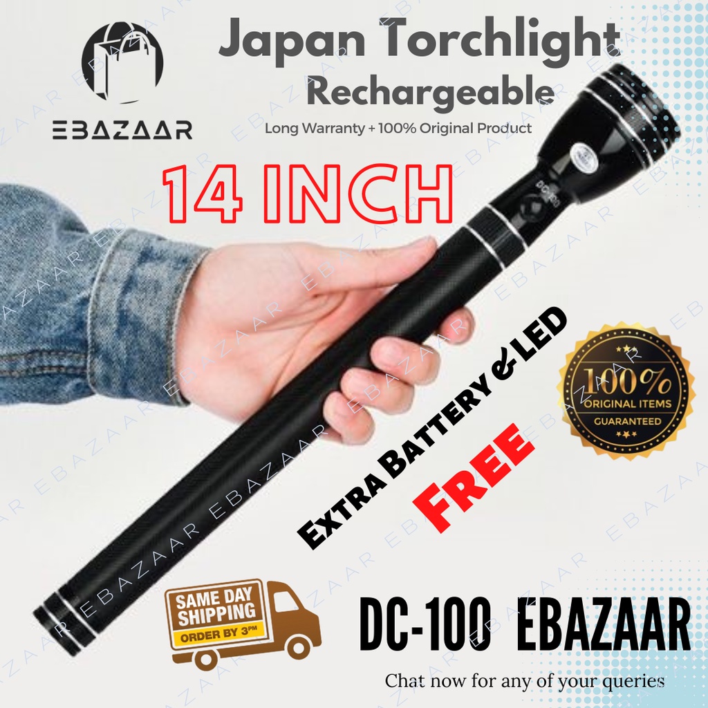 Japan Torchlight DC100 90 80 70 G3 Super bright and others by ebazaar ...