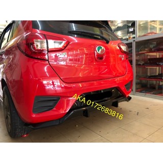 Perodua Myvi 2018 2019 MG3 Rear Diffuser V2 Ready Stock !!! | Shopee ...