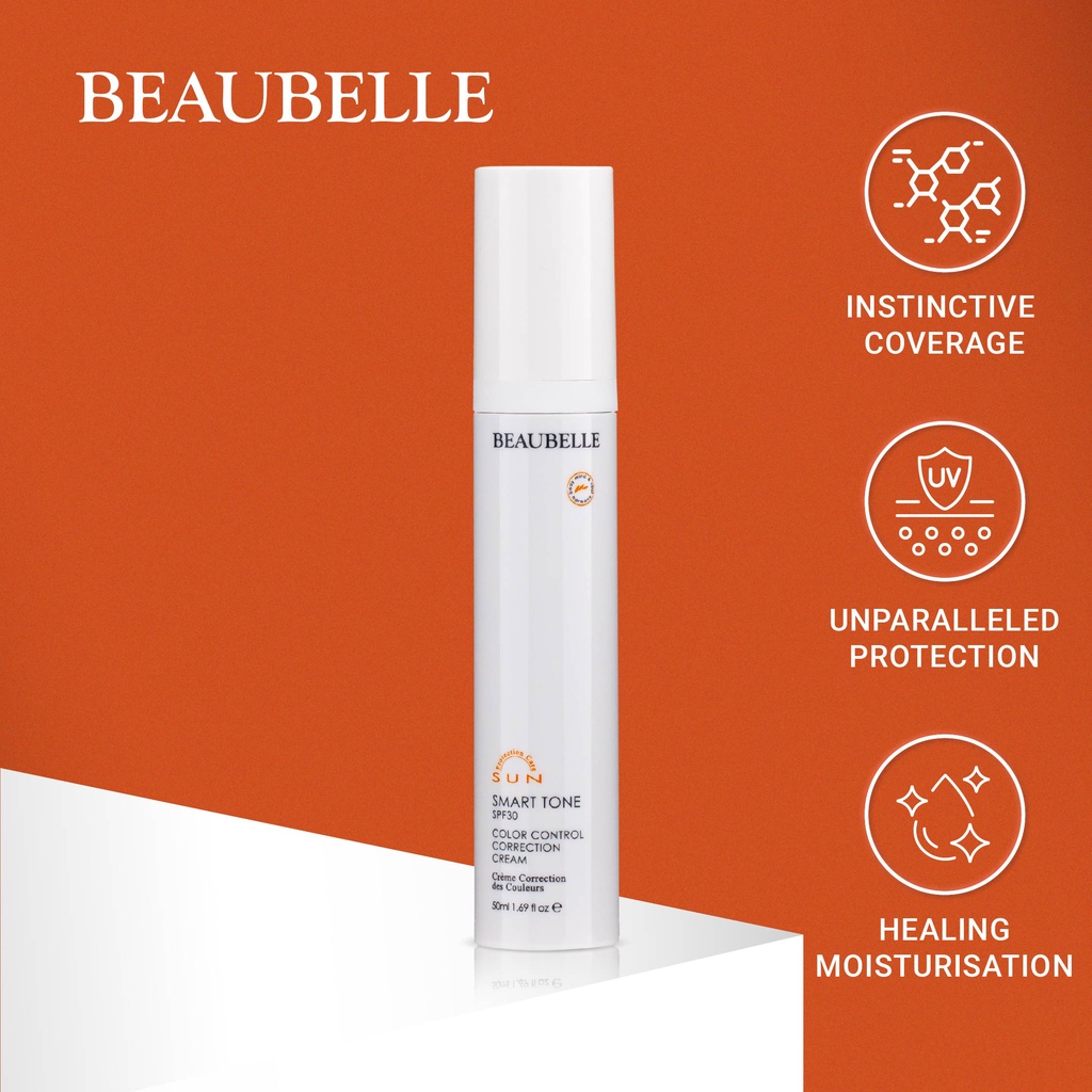 BEAUBELLE Smart Tone Color Control Correction Cream SPF30 Tinted ...