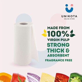 UNIKOTA - Cili Kitchen Towel | Tisu Dapur (60s x 6 Rolls) | Shopee Malaysia