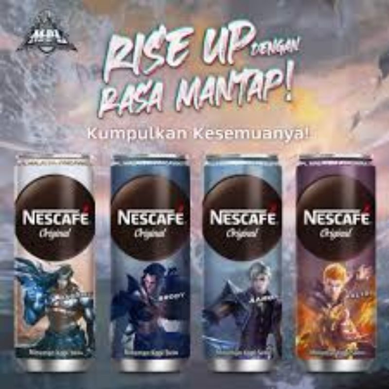 LIMITED EDITION NESTLE NESCAFE RTD MOBILE LEGENDS MILK COFFEE DRINK ...