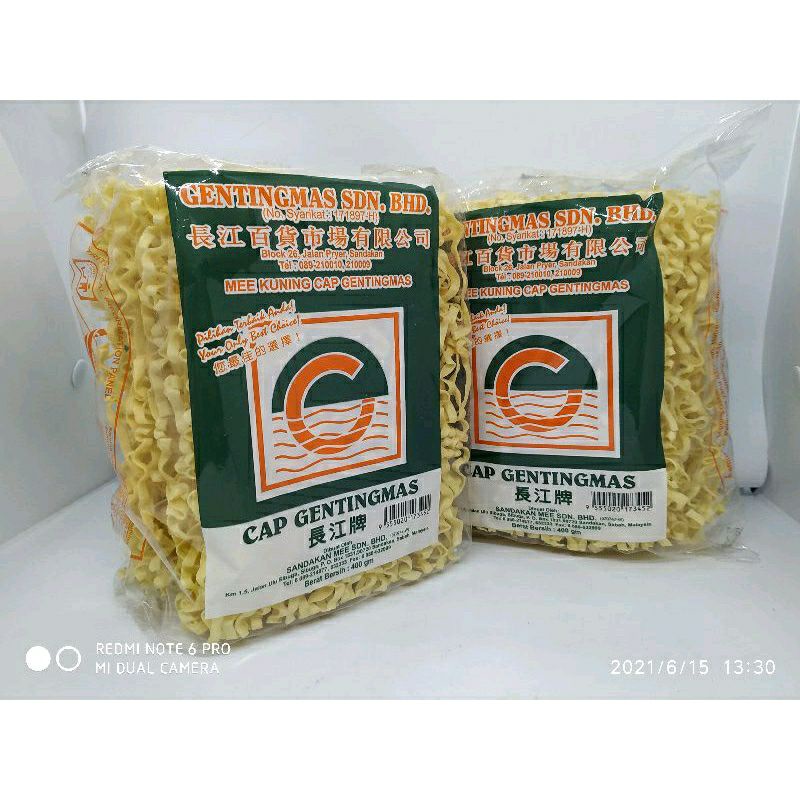 MEE KUNING CAP GENTINGMAS 10 BUNGKUS | Shopee Malaysia