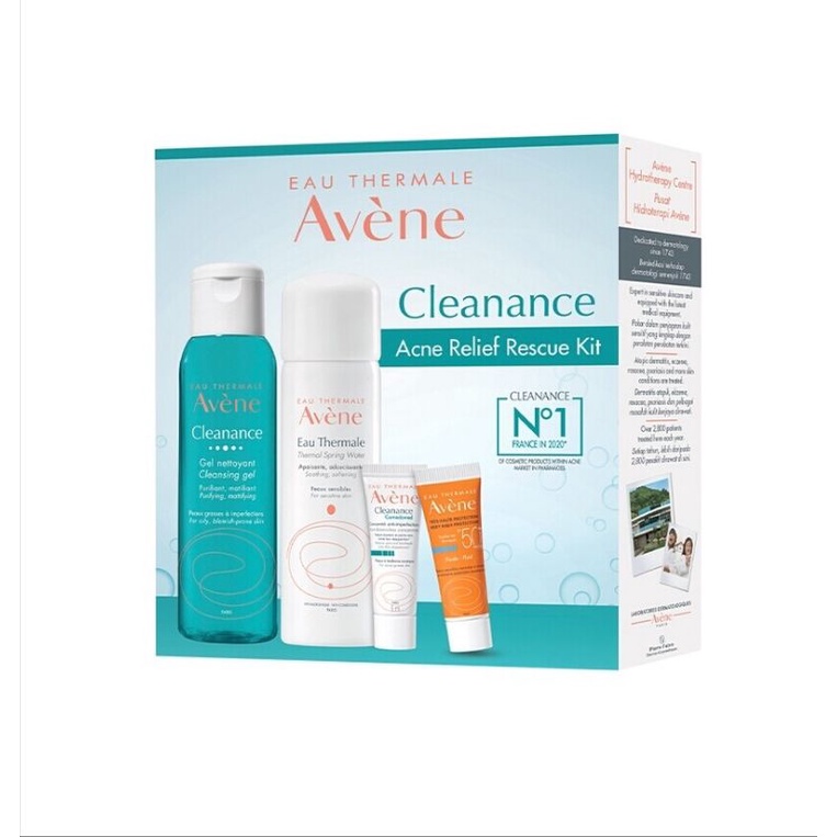Avene Acne Relief Rescue Kit | Shopee Malaysia