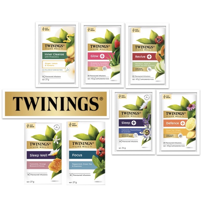 Twinings Herbal Infusions Live Well Range in Hot Brew | Shopee Malaysia