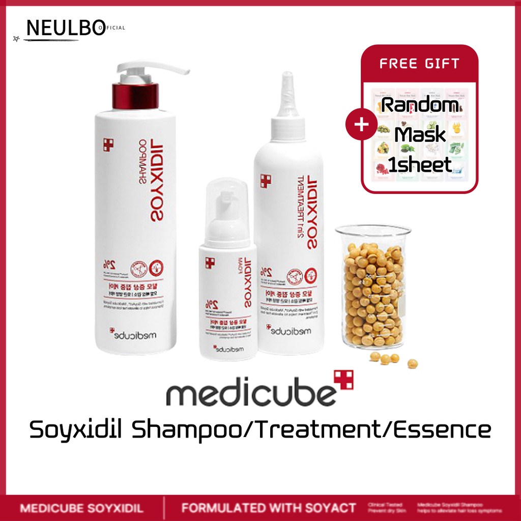 [Medicube] Soyxidil Shampoo 490ml /Treatment 265ml / Foam Essence 85ml ...