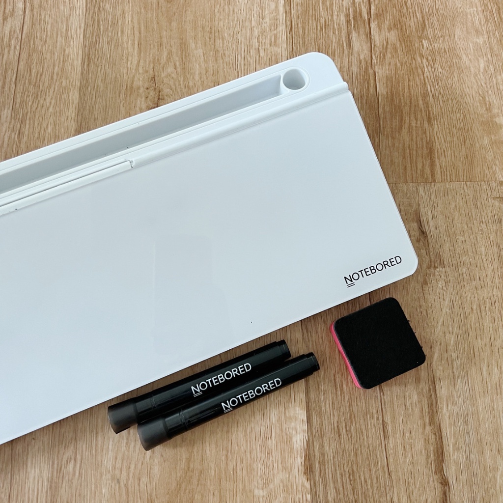 NOTEBORED Deskboard || The All In One Desktop Whiteboard and Organizer ...