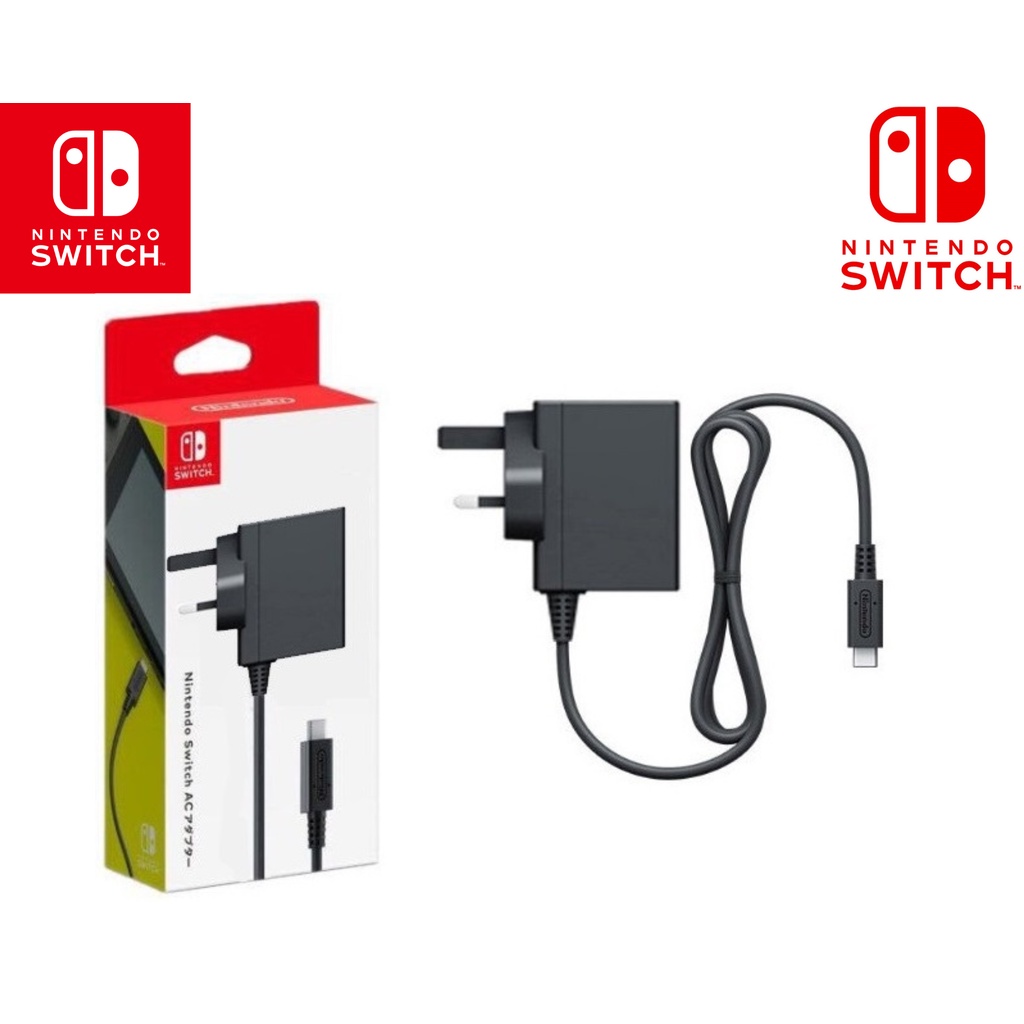 Nintendo Switch Ac Adapter Usb Type C 1 8m 3 Pin Or 2 Pin Shopee