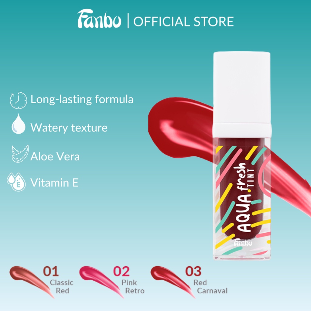 FANBO Aqua Fresh Tint | Aqua Fresh Lip Tint | Shopee Malaysia