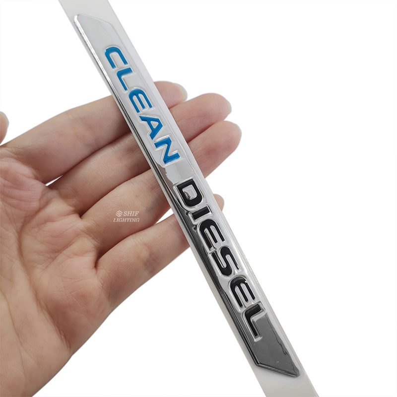 1 x ABS Mitsubishi Montero Mivec CLEAN DIESEL Emblem Sticker | Shopee ...