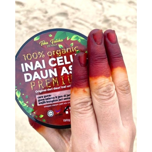 Inai Daun Asli 100% Original by Teha Fateha | Shopee Malaysia
