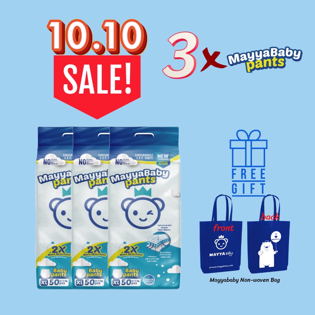 Mayya Baby Pants Bundle Pack (150pcs) | Shopee Malaysia