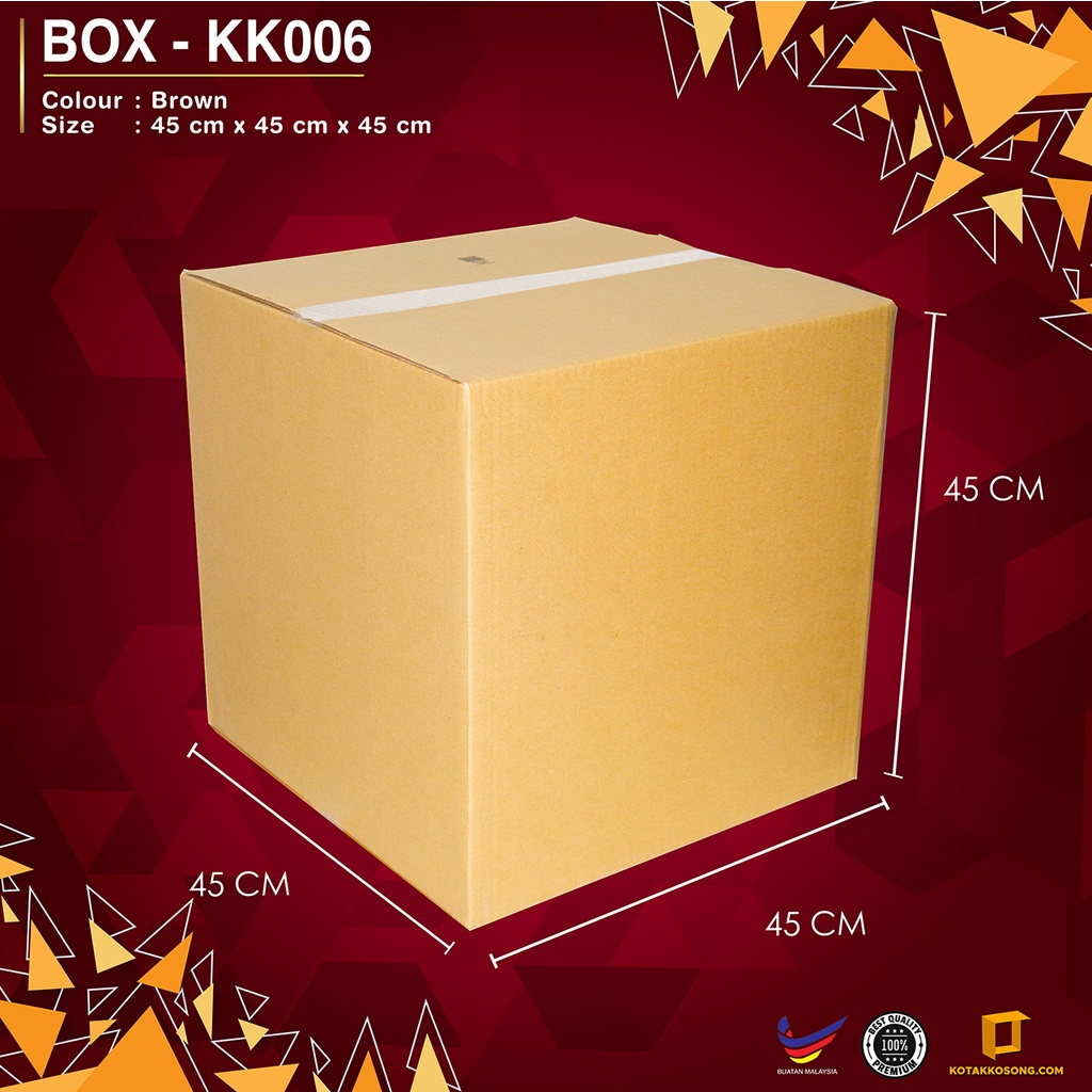 KK006 - Packaging Box Carton Box Packing Box Paper Boxes Kotak | Shopee ...