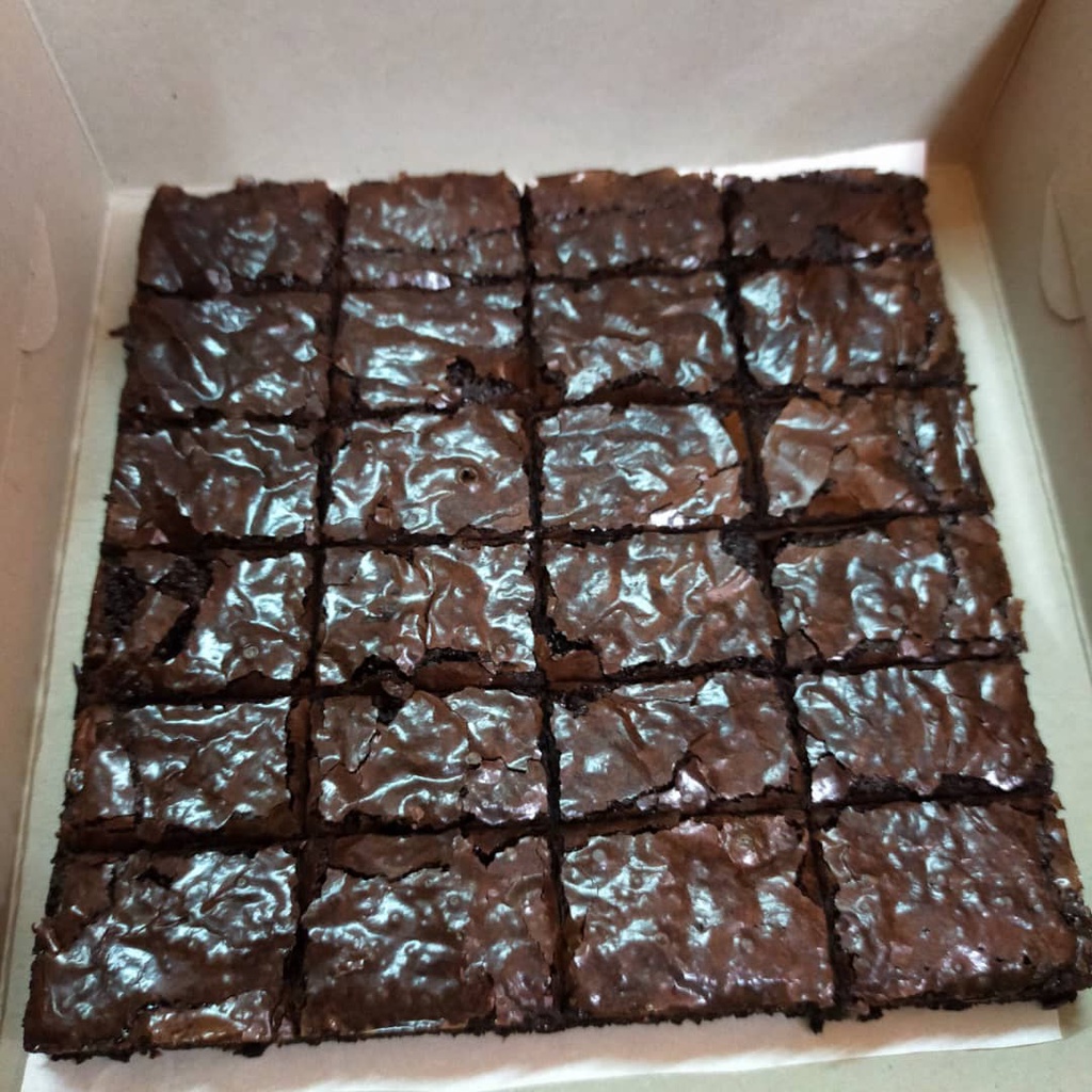 Brownies Kedut Menggunakan 100% Coklat Beryls | Shopee Malaysia