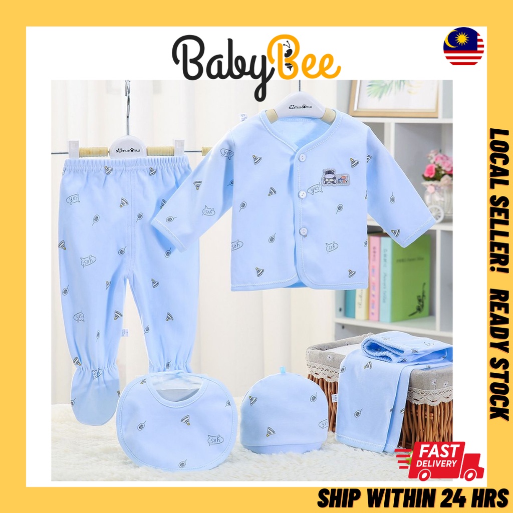 Baby Gift Box Premium Hadiah Baby Set Box Newborn Baby Cotton Linen ...