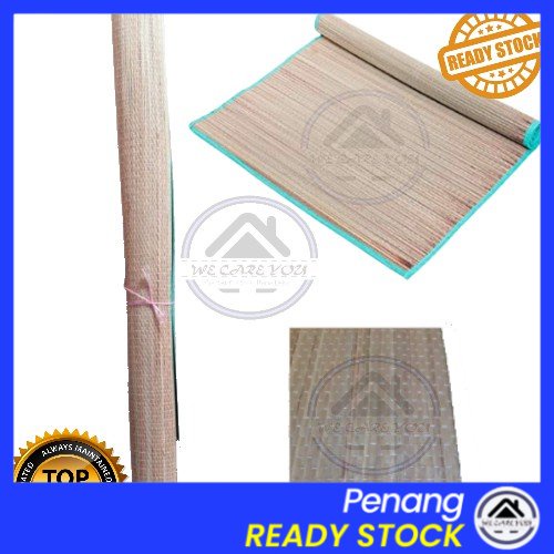 Wecareyou20 Straw Mat 180*90CM Tatami Mat Rug Tikar Lipat Picnic Mat ...