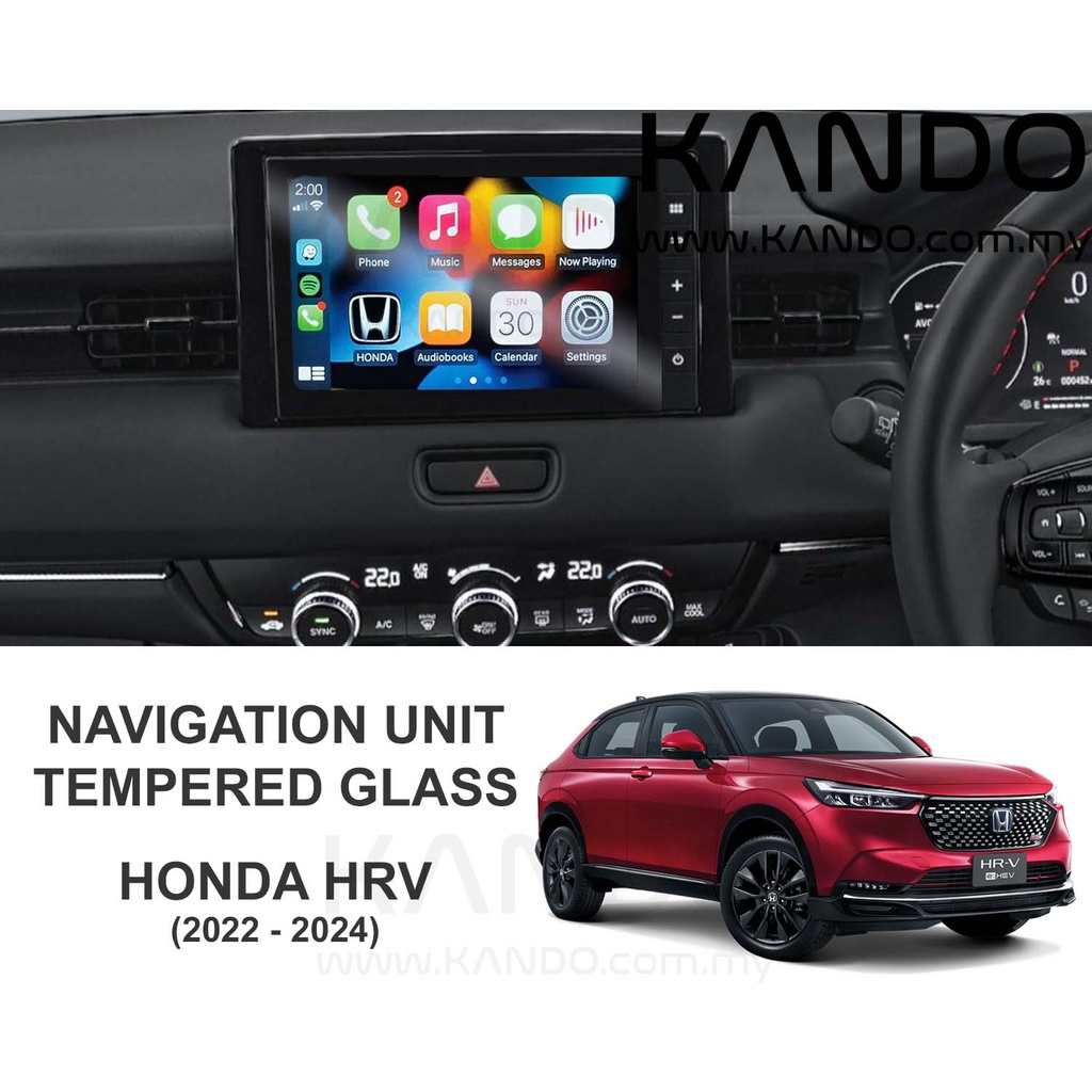 Honda HRV 2022 Tempered Glass Protector Honda HRV Glass Protector Honda ...