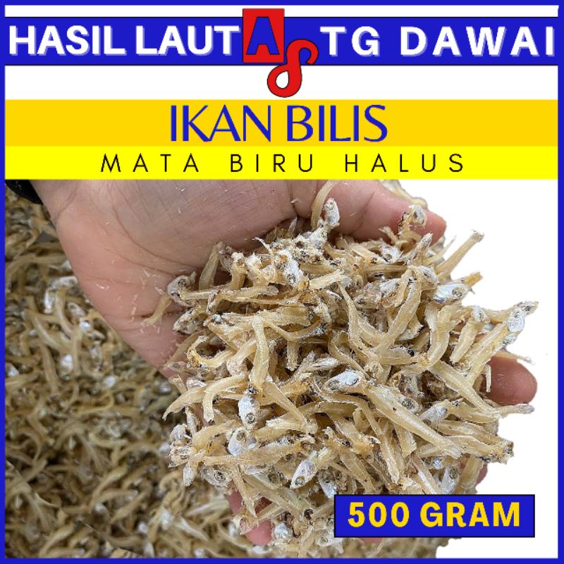Ikan Bilis Mata Biru Halus Tanjung Dawai 500g | Shopee Malaysia