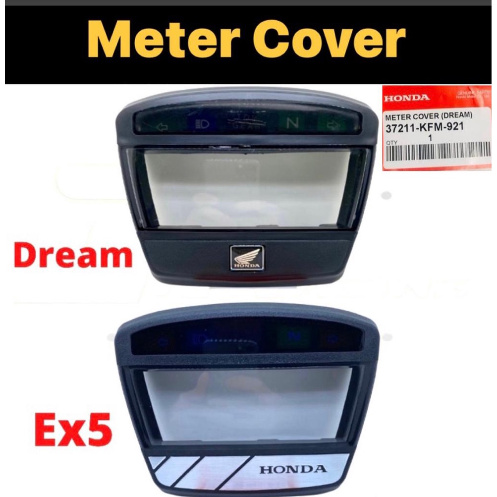 Honda EX5 / EX5 Dream New Meter Len Meter Cover Lens CERMIN PENUTUP ...
