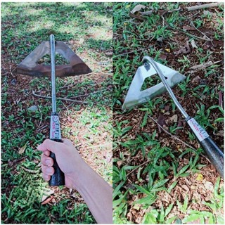 Cangkul Rumput Hollow Hoe (50cm+660g) Cangkul Berongga Weedi Cangkul ...