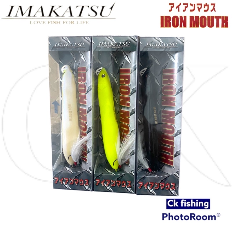 IMAKATSU IRON MOUTH Pencil Size 128mm 25g Floating Fishing Casting Lure ...