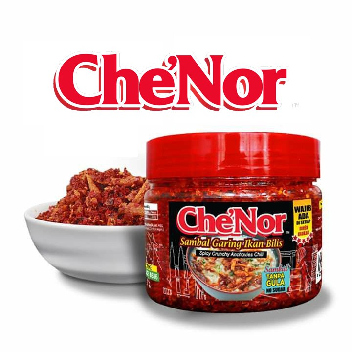 (READY STOCK) SAMBAL GARING IKAN BILIS - CHE NOR | Shopee Malaysia