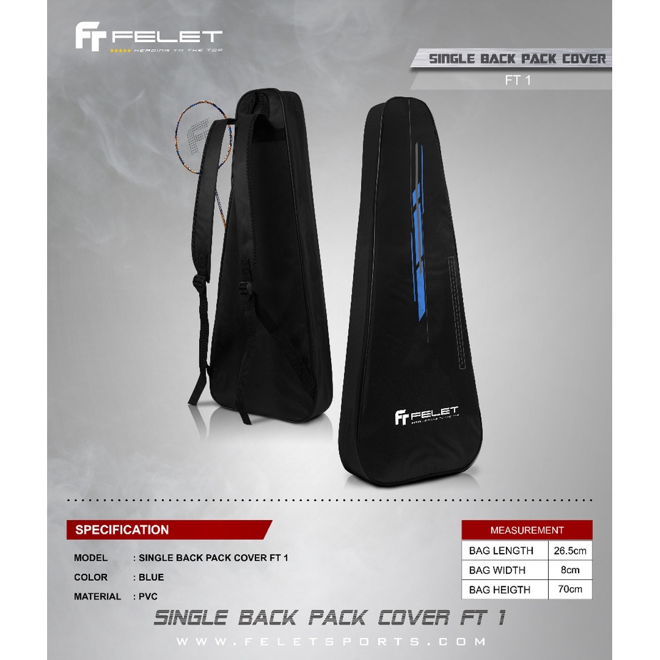 FLEET Badminton Racket Bag beg raket sling bag original | Shopee Malaysia