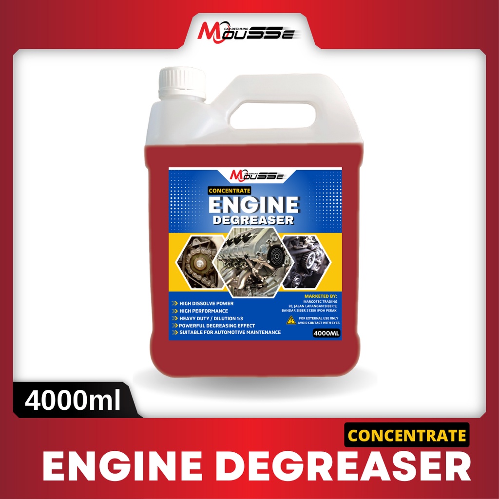 MOUSSE CONCENTRATE ENGINE DEGREASER 4000ML | Shopee Malaysia