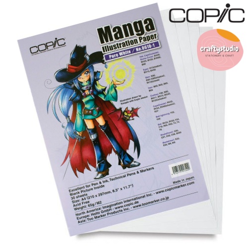Copic Manga A4 Illustration Paper, Drawing Paper | Shopee Malaysia