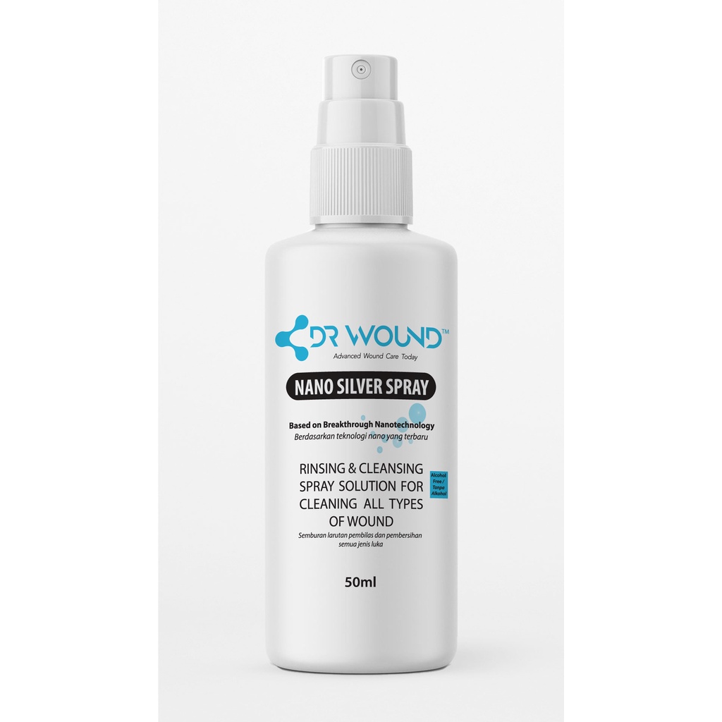 DR WOUND Nano Silver Wound Spray 50ml | Shopee Malaysia