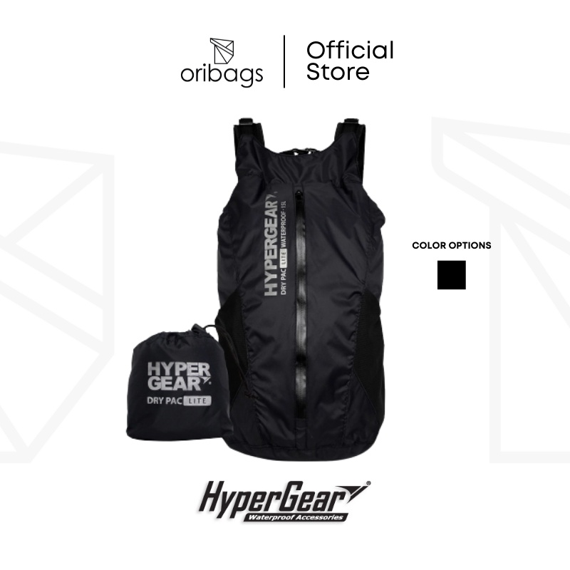Hypergear Dry Pac Lite - Black (15L) | Shopee Malaysia