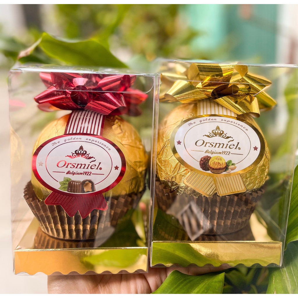 Orsmiel Golden Ball Chocolate 120gr Belgium 1922 (Display, Gift ...