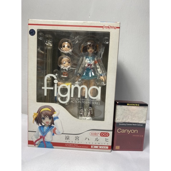 Max Factory figma 002 The Melancholy of Haruhi Suzumiya Haruhi School ...
