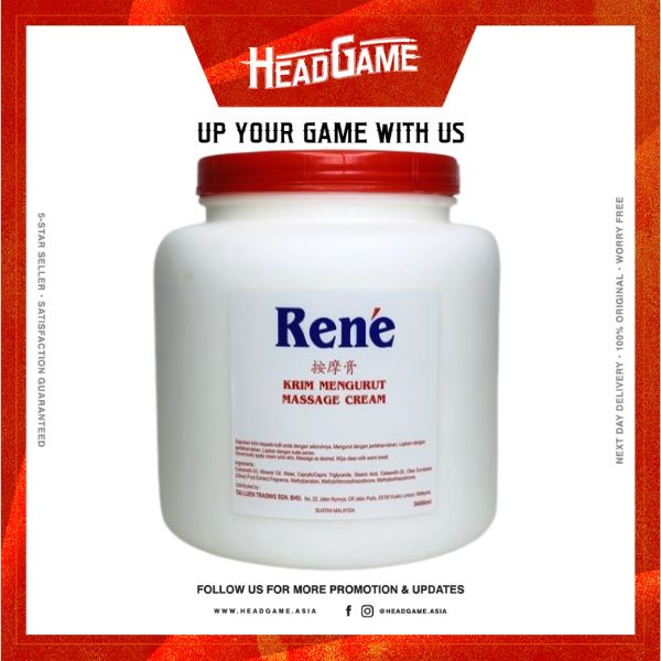 Rene Multi-Usage Massage Cream Neutral Fresh Scented (2200g) | Shopee ...