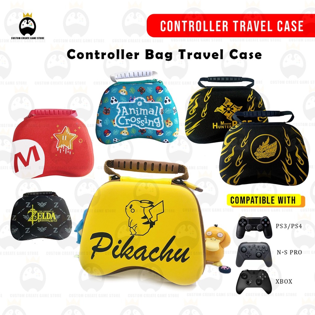 Controller Storage Case Bag [PS2 PS3 PS4 PS5 XBOX ONE SERIES XBOX360 ...