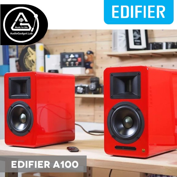 Edifier AirPulse A100 Bookshelf Active Speaker System with Bluetooth Hi ...