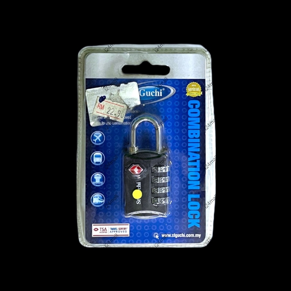 [Stock Clearance] St Guchi 4 Digit With TSA Luggage Lock / Pad Lock ...