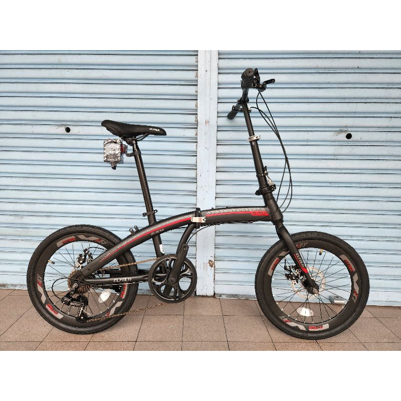 20" Folding Bike Shimano 7 Speed ELFOLD Basikal Lipat Ready Stock ...